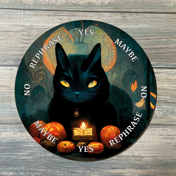 Halloween Cat Pendulum Board – Zen and Meow