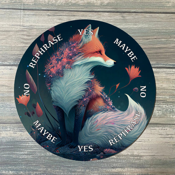 Red Fox Pendulum Board – Zen and Meow