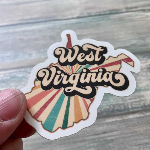 West Virginia Sticker – Zen and Meow